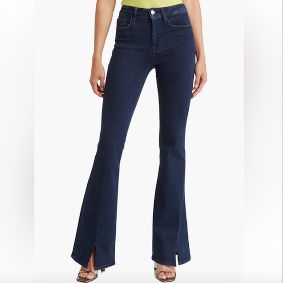 Frame Denim | Jeans | Nwts Frame Le One Flare High Rise Stretch Denim ...